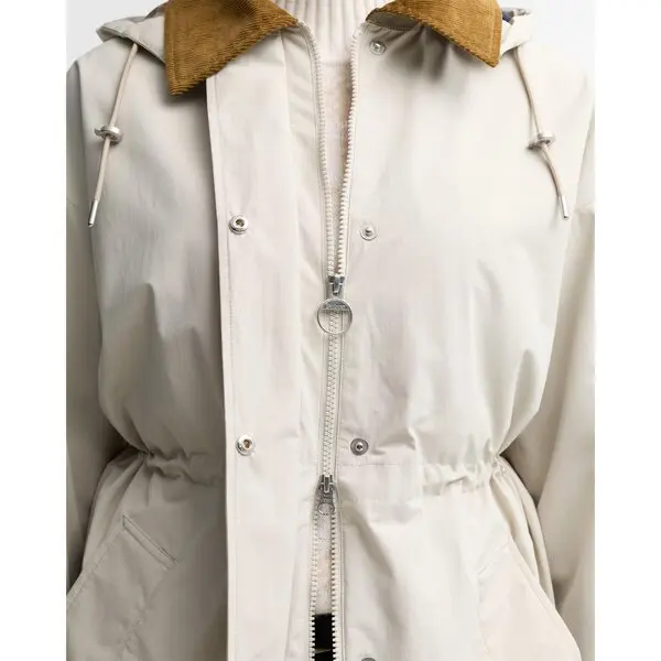 Barbour Hooded Short Parka Jacket - No