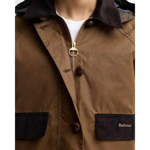 Barbour Cropped Hooded Jacket - No