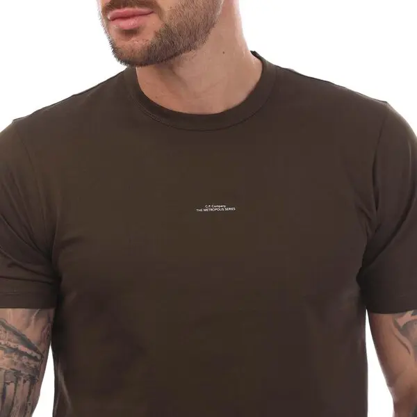 C.P. COMPANY Solid Color T-shirt