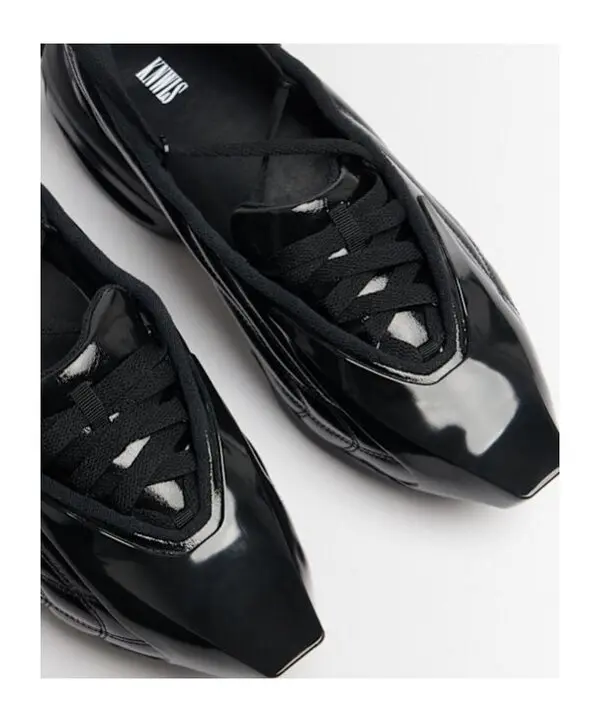 Nike Patentleather Sneakers - Black
