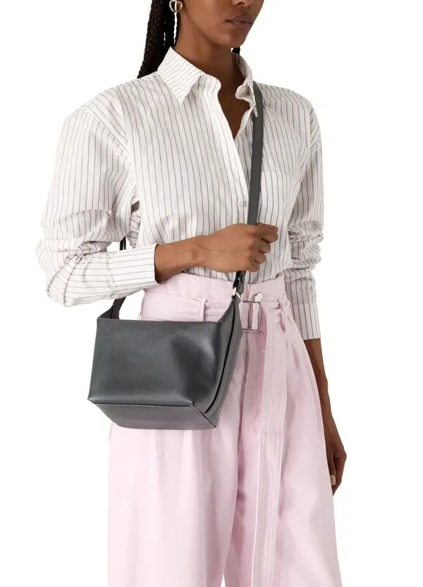 VALEXTRA Small Crossbody Bag - Black