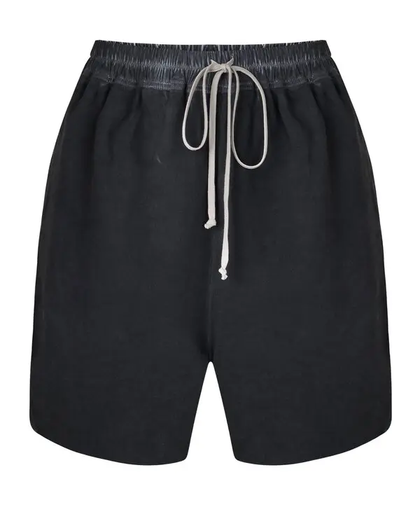Rick Owens Solid Color Shorts - Black