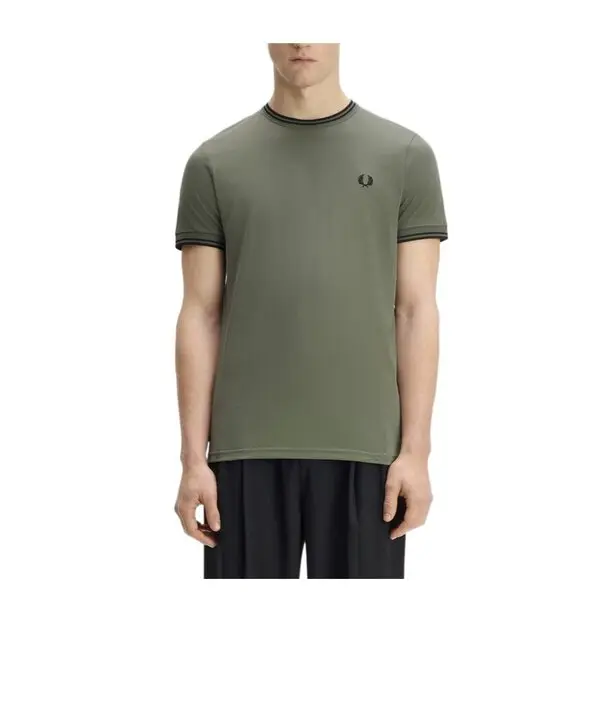Fred Perry Striped T-shirt With Two Stripes