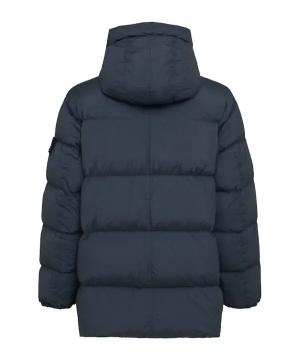 Stone Island Hooded Long Down Jacket