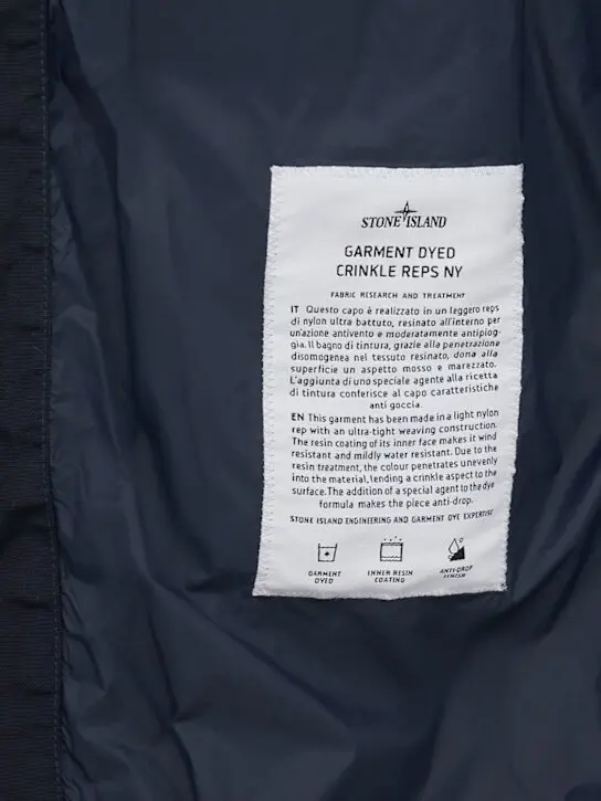 Stone Island Hooded Long Down Jacket