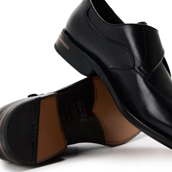 Hugo Boss Polished Leather Monk Shoe