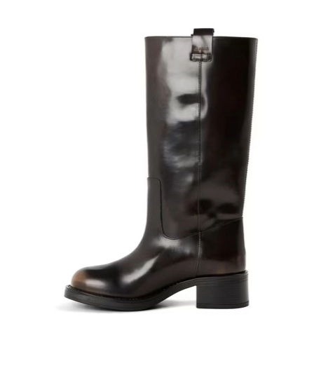 ALOHAS Tall Boots With Block Heel