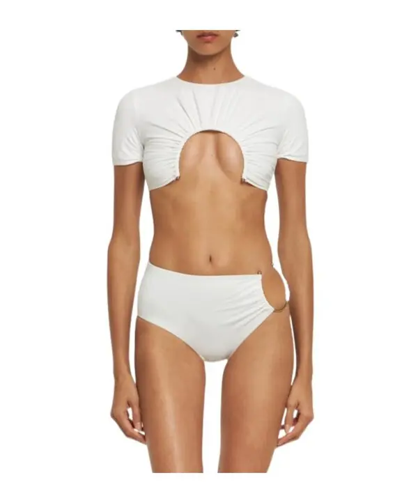Christopher Esber High-waisted Slip With Ruched Details