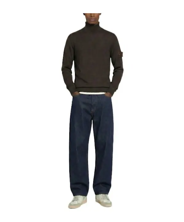 Stone Island Turtleneck Longsleeve Knit Sweater