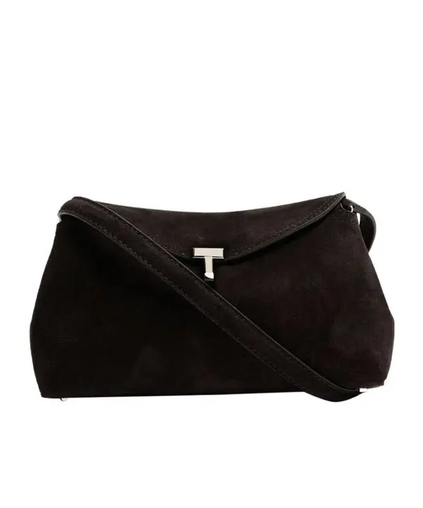 TOTEME Suede Shoulder Crossbody Bag