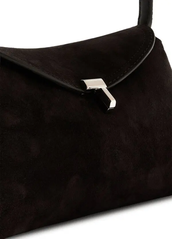 TOTEME Suede Shoulder Crossbody Bag