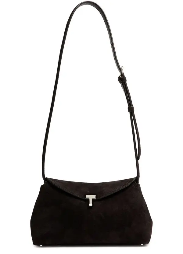 TOTEME Suede Shoulder Crossbody Bag
