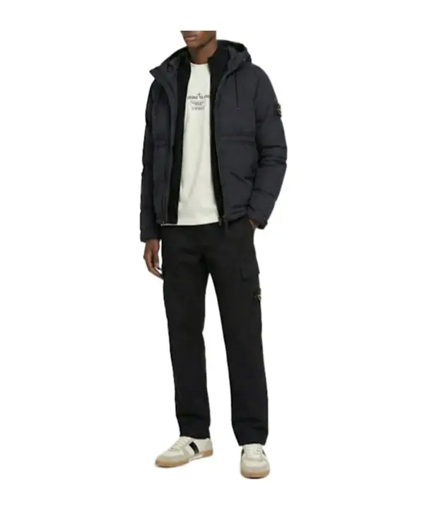 Stone Island Hooded Down Jacket