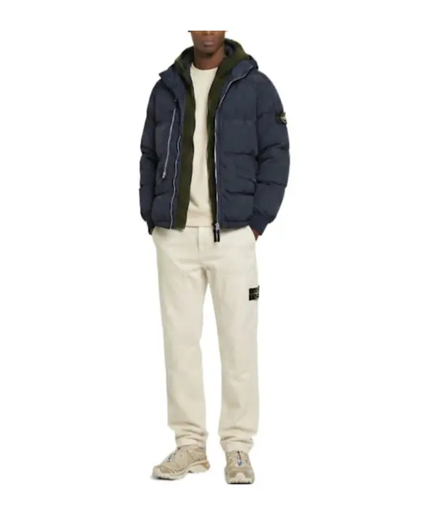 Stone Island Hooded Down Jacket