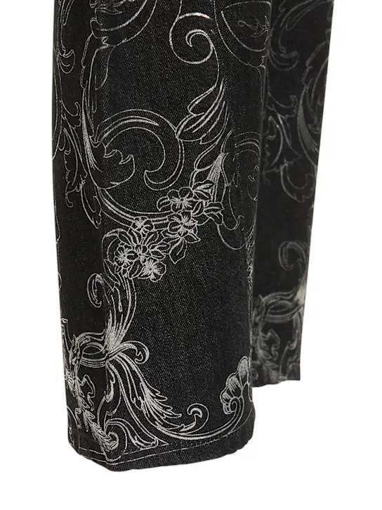 Versace Midrise Straightleg Jeans