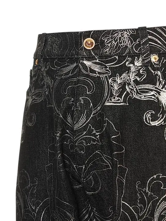 Versace Midrise Straightleg Jeans