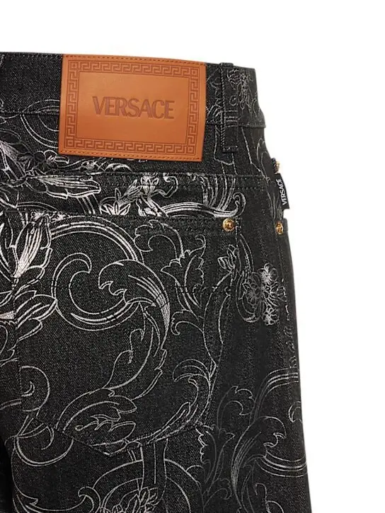 Versace Midrise Straightleg Jeans