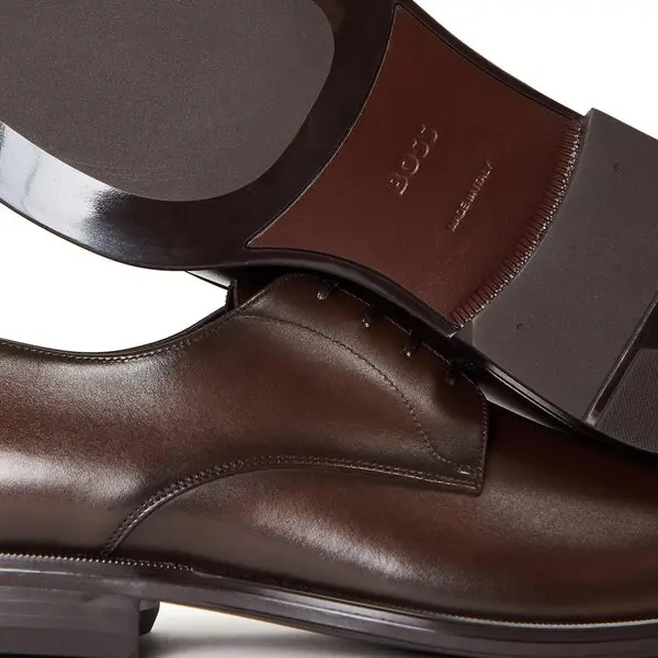 Hugo Boss Polished Leather Derby Shoe