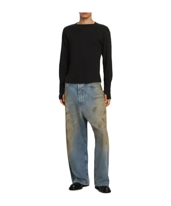 Acne Studios High-waisted Straight-leg Jeans