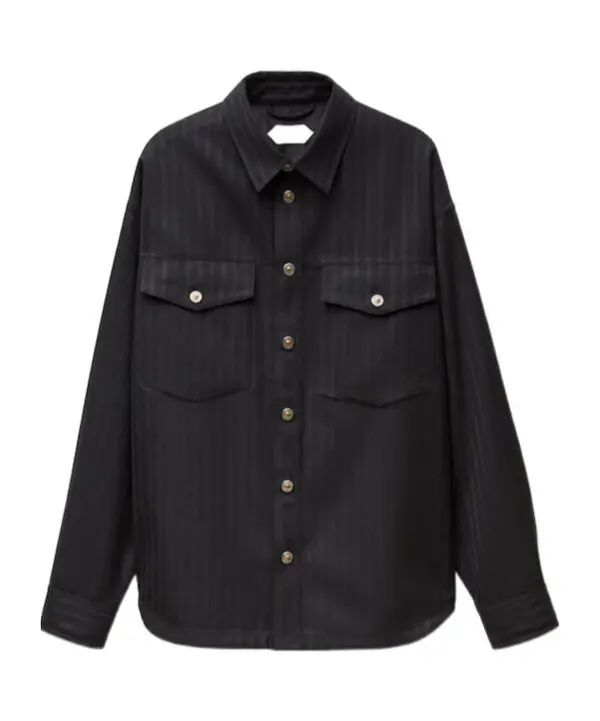 Versace Jacquard Wool Blouson - Black