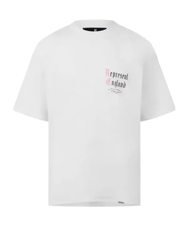 REPRESENT Crewneck Shortsleeve Tshirt - White