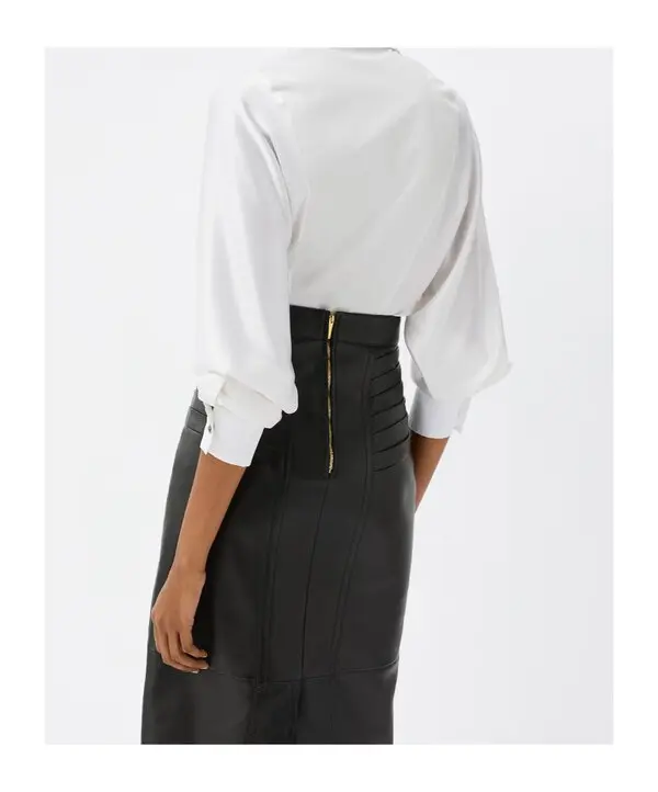 Versace Embroidered-collar Cotton Poplin Shirt