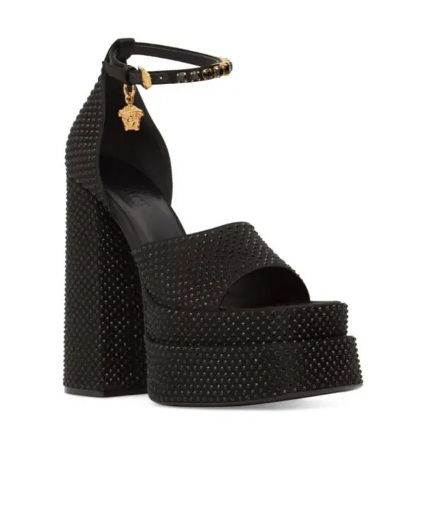 Versace Ankle Strap Sandals
