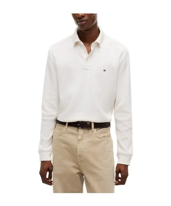 Tommy Hilfiger Solid Color Polo Shirt