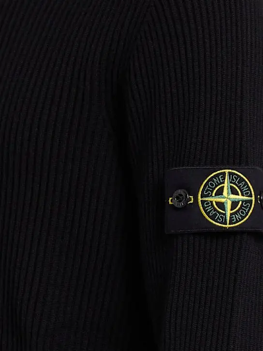 Stone Island Turtleneck Zipup Sweater