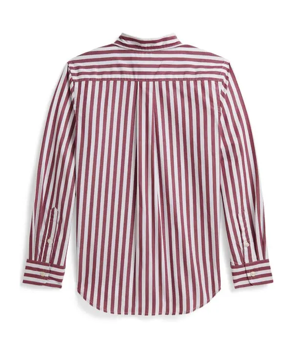 Polo Ralph Lauren Striped Cotton Poplin Button-up Shirt