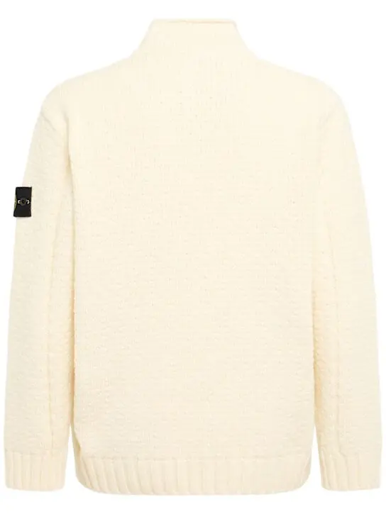 Stone Island Turtleneck Long Sleeve Knit Sweater