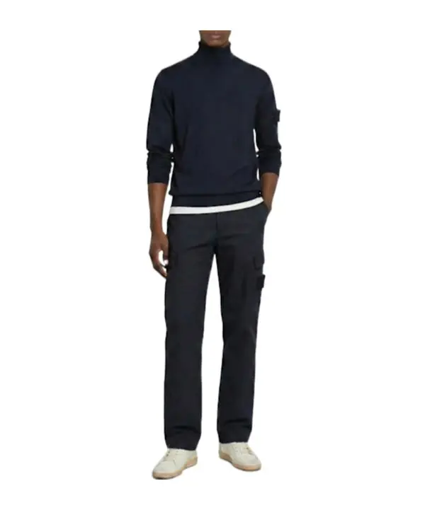 Stone Island Turtleneck Longsleeve Knit Sweater