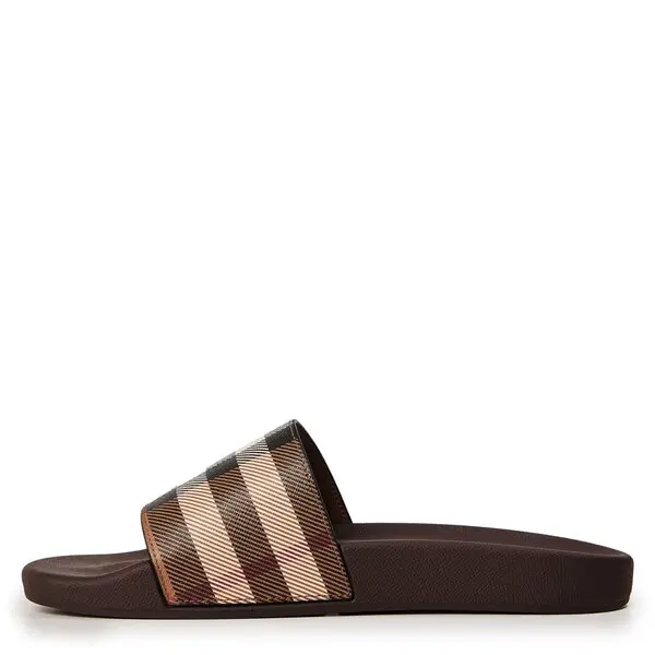 Burberry Furley Check Slides