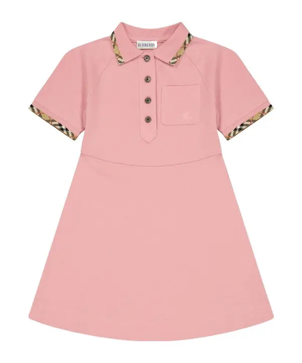 Burberry Solid Color Dress - Pink