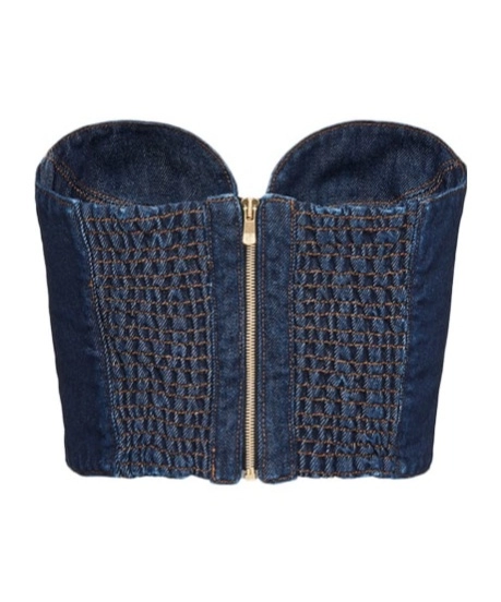 Magda Butrym Bustier With Heart Neckline