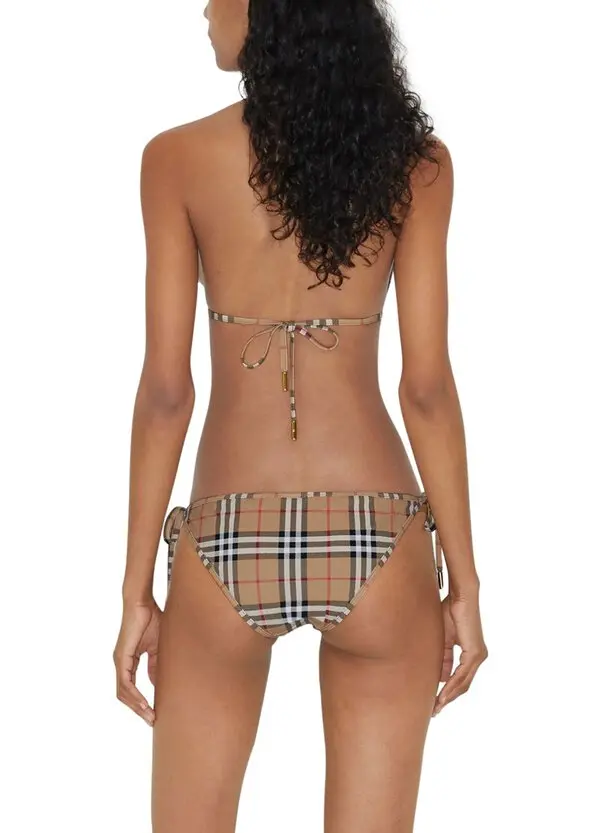 Burberry Vintage Plaid Twopiece Swimsuit