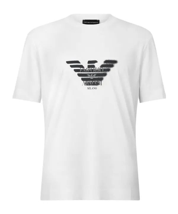 Emporio Armani Printed T-shirt - White