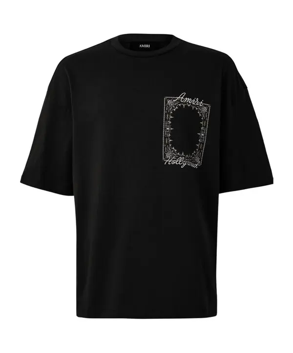 Amiri Printed T-shirt - Black