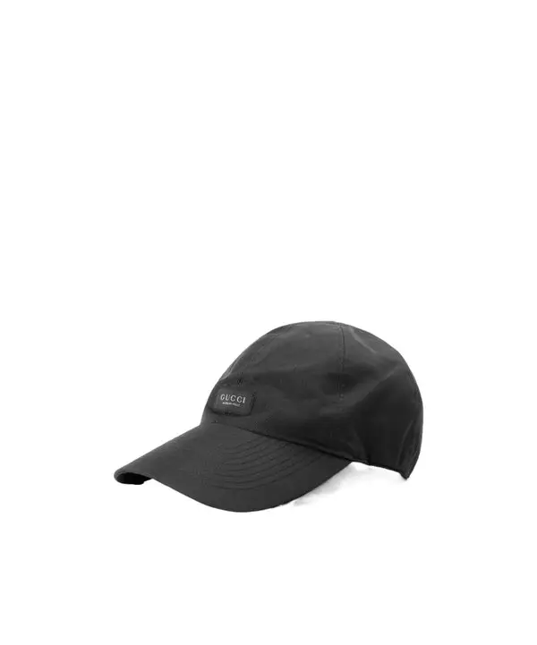 Gucci Cotton Baseball Cap - Black