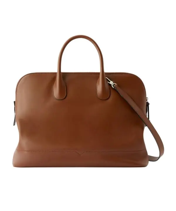 VALEXTRA Minimalist Smoothleather Bag - Brown