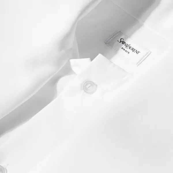 Saint Laurent Long Sleeve Classic Collar Shirt