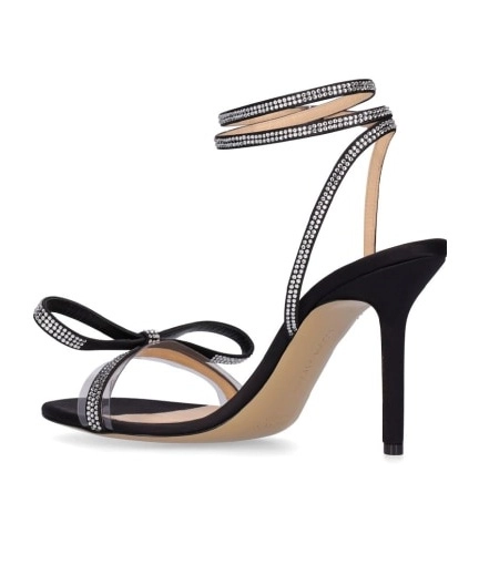 MACHMACH Stiletto Sandals With Ankle Strap
