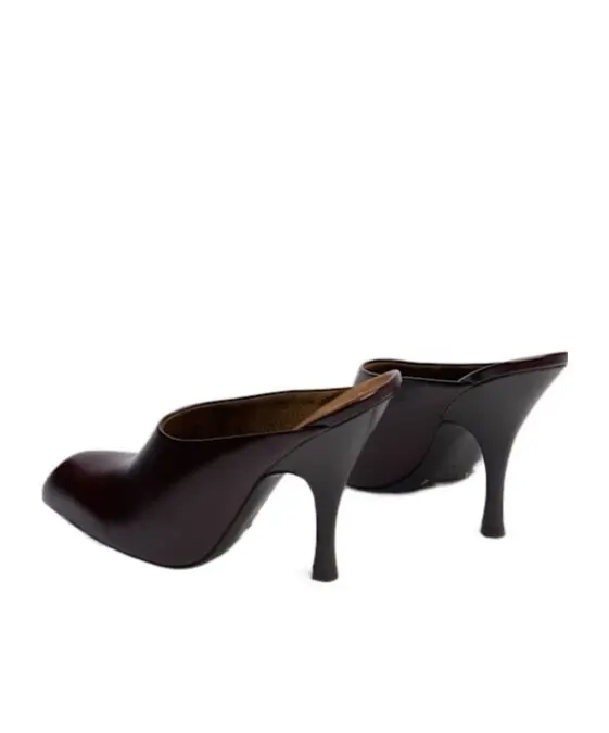 Khaite Closed-toe Mules With Spool Heel