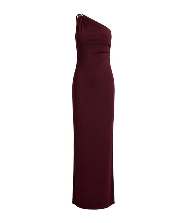 Ralph Lauren One-shoulder Gown