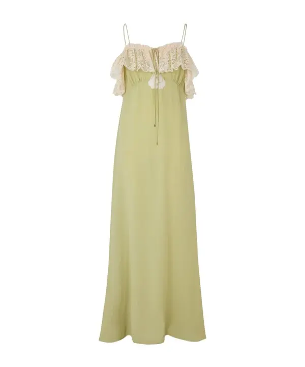 Chloé Long Dress - Green