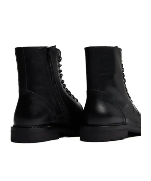 ANN DEMEULEMEESTER Thicksoled Roundtoe Ankle Boots