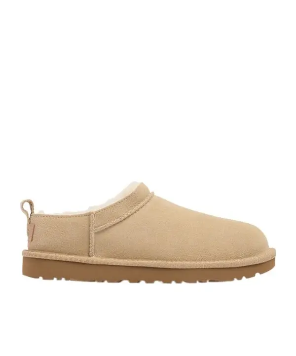UGG Slip-on Booties With Lowered Collar - Nude