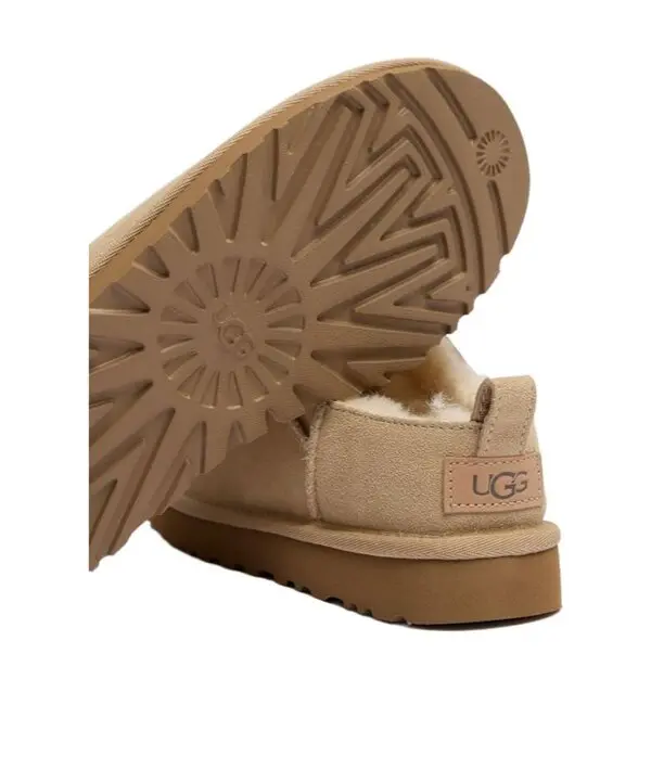 UGG Slip-on Booties With Lowered Collar