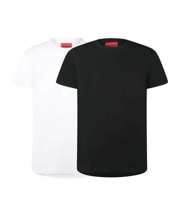 Hugo Boss 2-pack Stretch Cotton T-shirts - Black