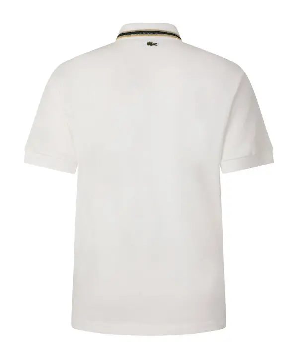Lacoste Solid Color Polo Shirt - White